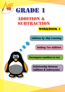 Grade 1 Addition and Subtraction Workbooks | MathFunWorksheets