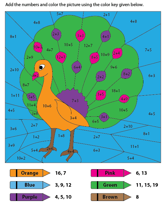 Kindergarten Addition Activities | Math Fun Worksheets