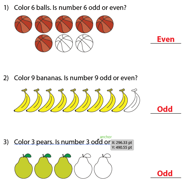 Even And Odd Worksheets